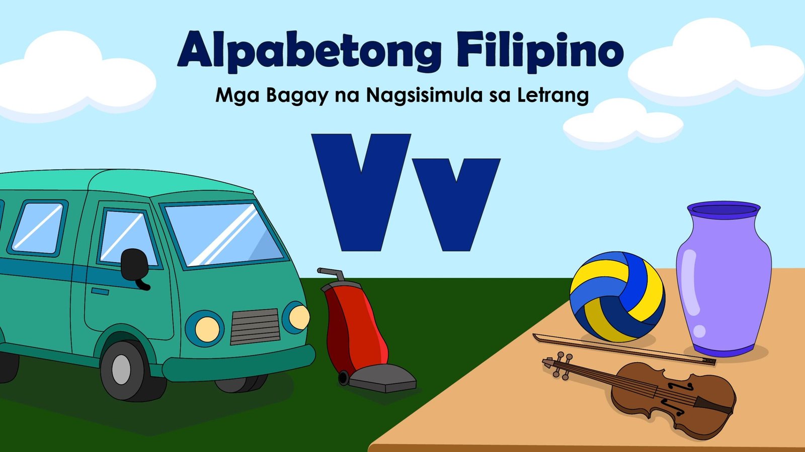 Mga Bagay na Nagsisimula sa Letrang Vv - Abiva Digital