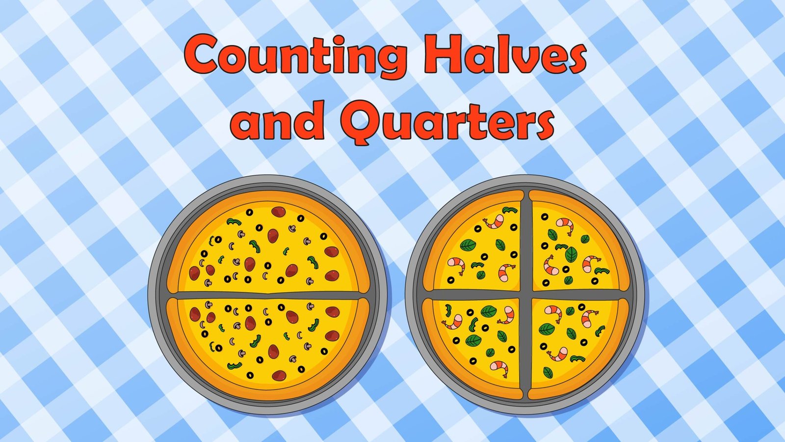 Counting Halves and Quarters - Abiva Digital