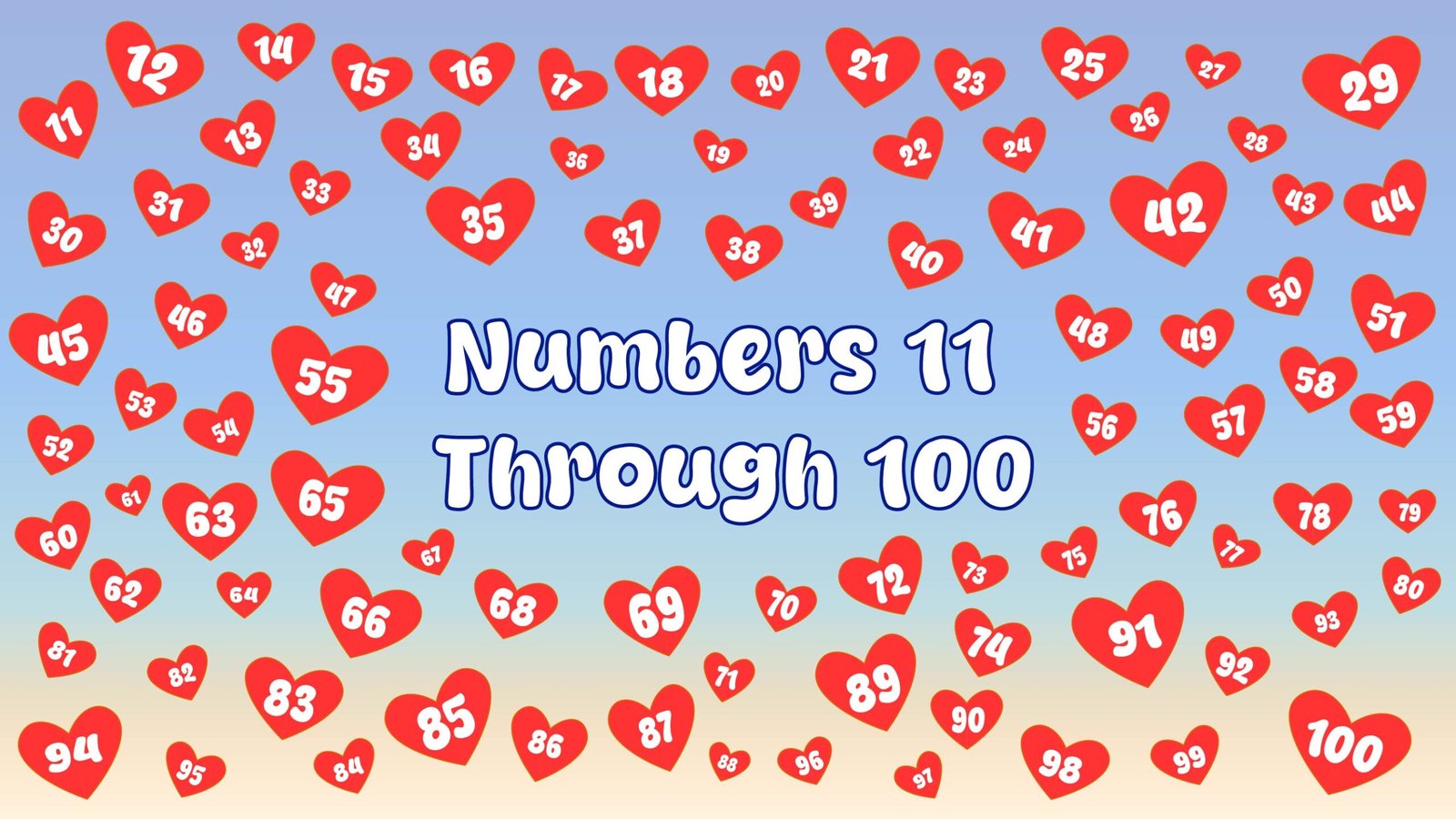 Numbers 11 Through 100 - Abiva Digital