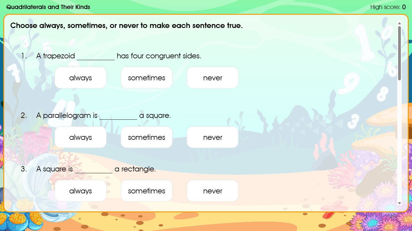 Quadrilaterals and Their Kinds II - Abiva Digital
