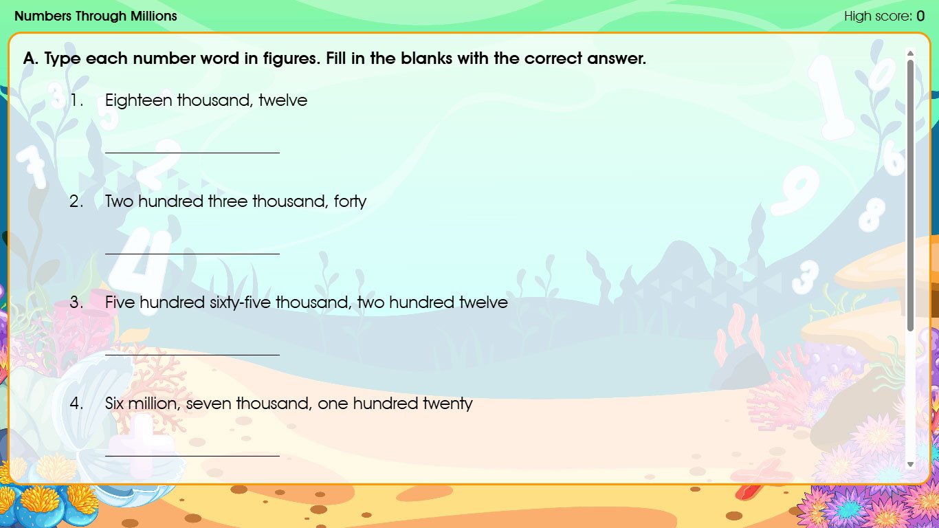 Writing Large Numbers - Abiva Digital