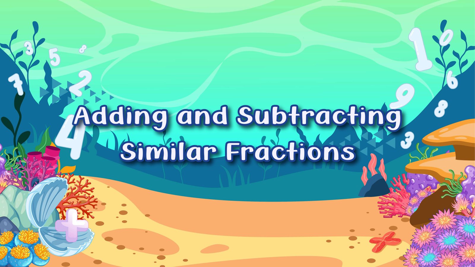 Adding and Subtracting Similar Fractions III - Abiva Digital