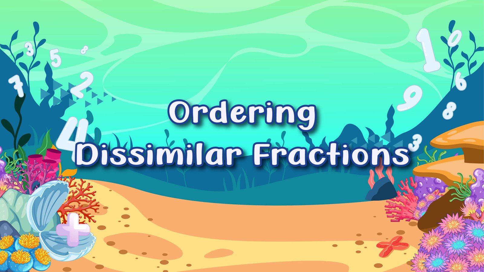 Ordering Dissimilar Fractions II - Abiva Digital