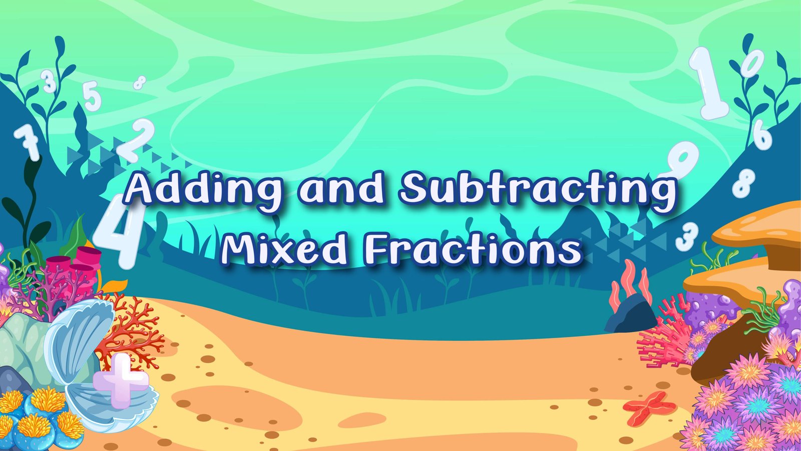 Adding and Subtracting Mixed Fractions III - Abiva Digital