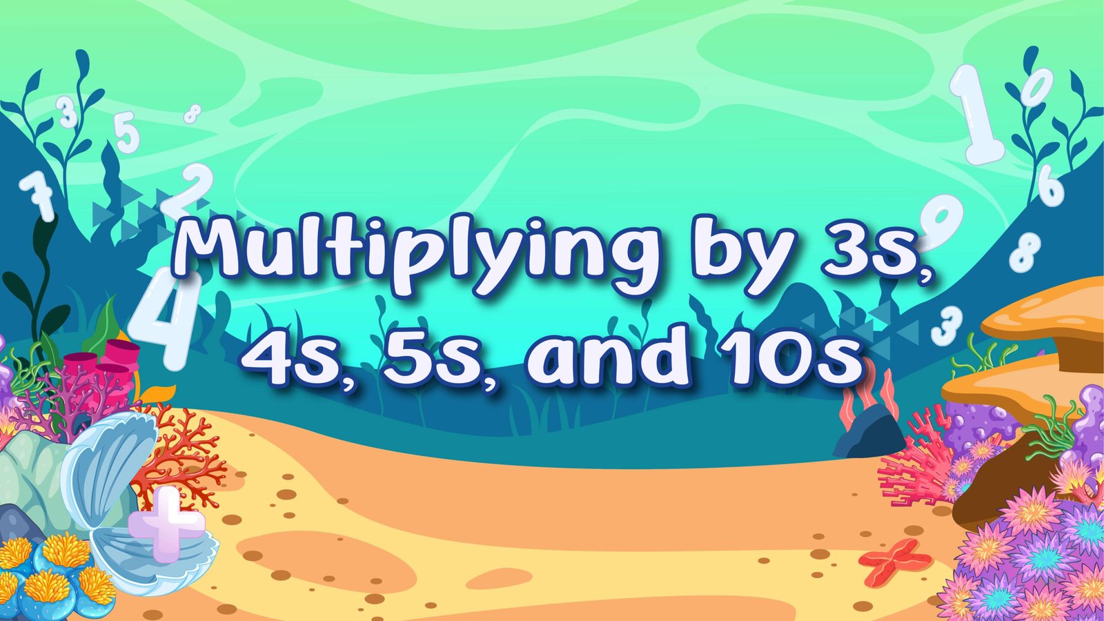 Multiplying by 3s , 4s, 5s, and 10s II - Abiva Digital